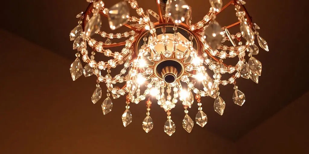 Illuminate Your Space: The Elegance of Crystal Ceiling Light Fixtures