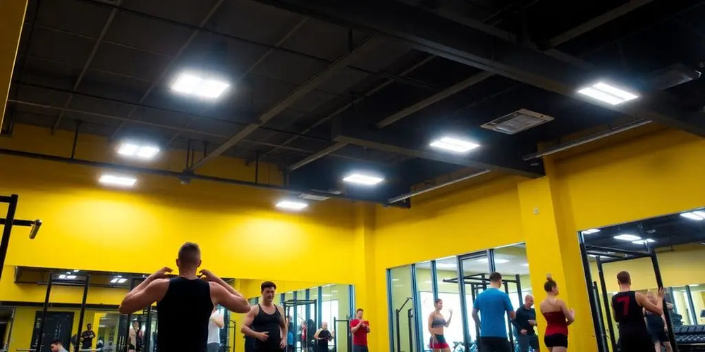 Illuminate Your Workout: Choosing the Best Gym Ceiling Lights for