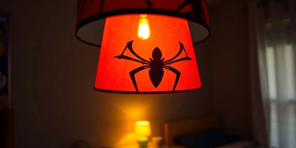 Illuminate Your Room With a Spider-Man Light Shade - ChandeliersLife®