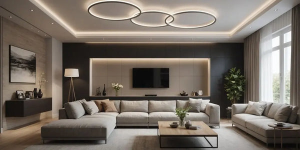 Designing Your Space: Modern LED Ceiling Lights for Living Room