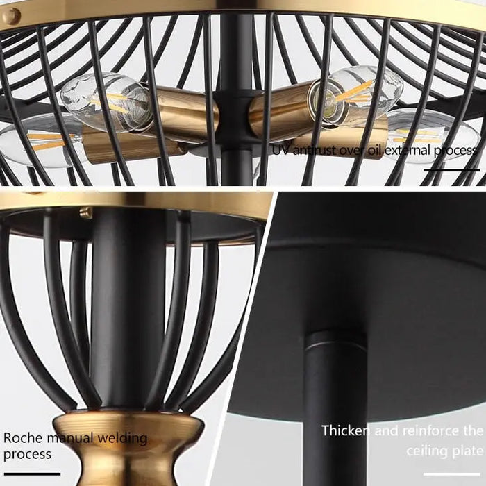 Simple Bedroom Chandelier