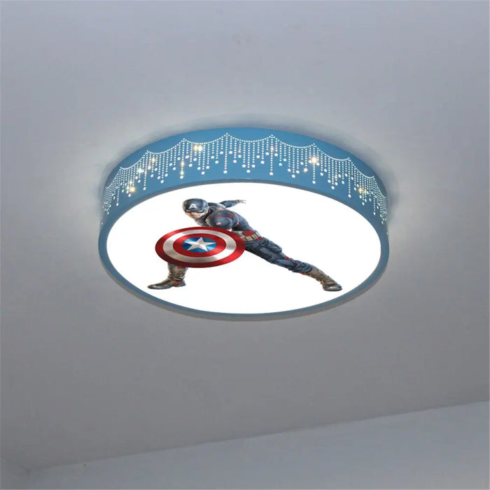 Children Spider Man Hero Led Ceiling Chandelier - ChandeliersLife®