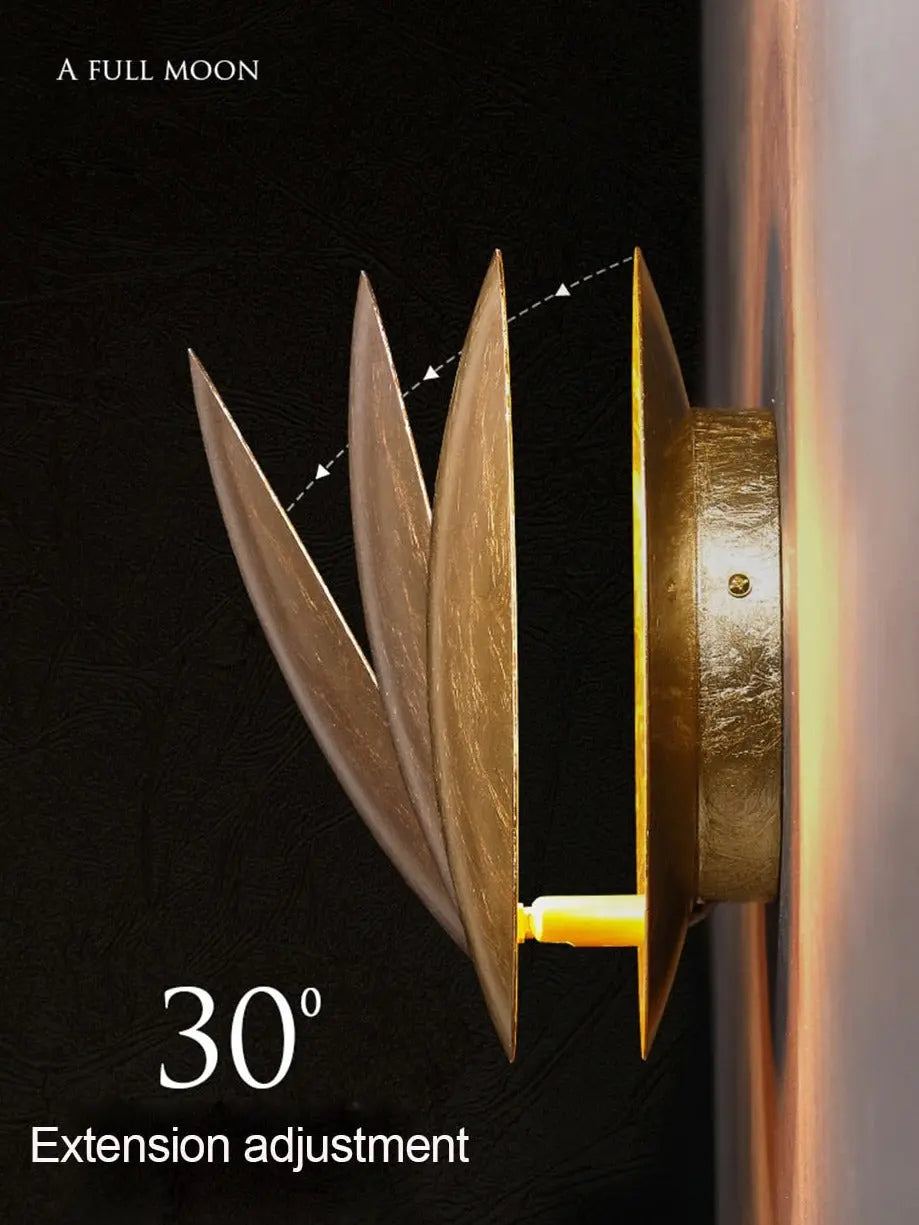 Modern Bedroom Eclipse Wall Light