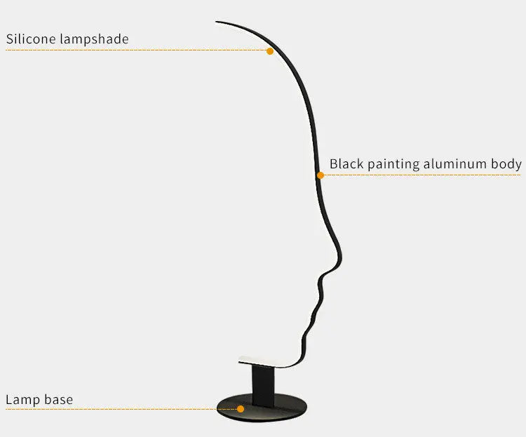 Creative Personality Face Art Vertical Floor Lamp - ChandeliersLife®